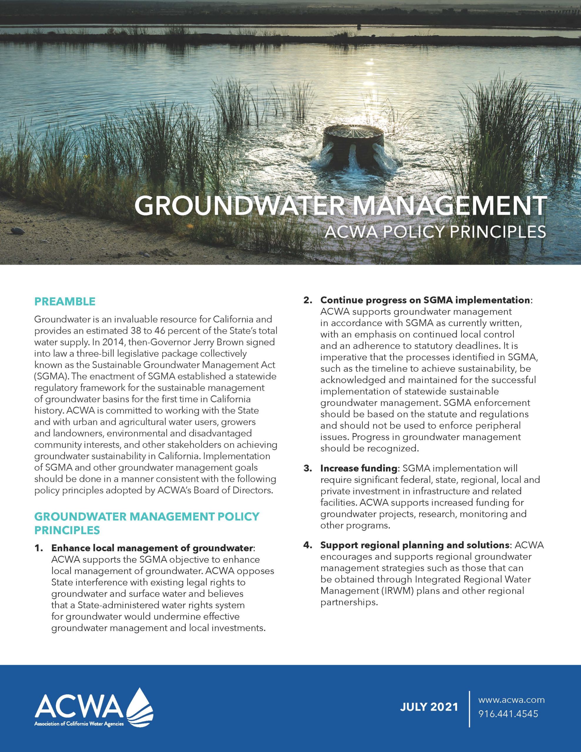 Groundwater Management Tools at Phyllis Burlingame blog