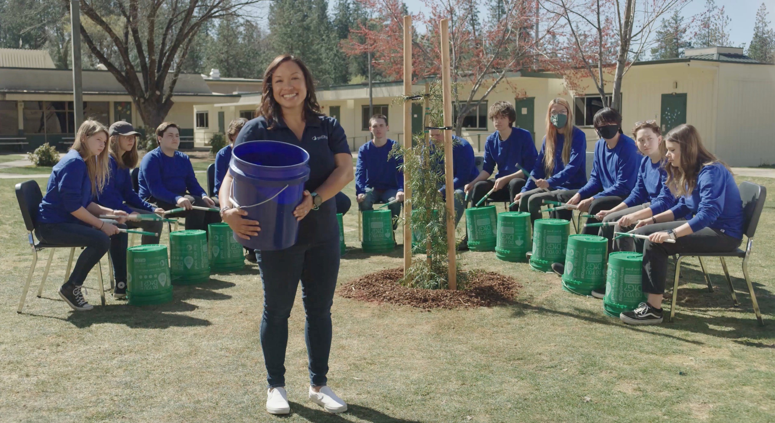 PCWA and Colfax High School are Beating the Buckets for Proper Tree ...