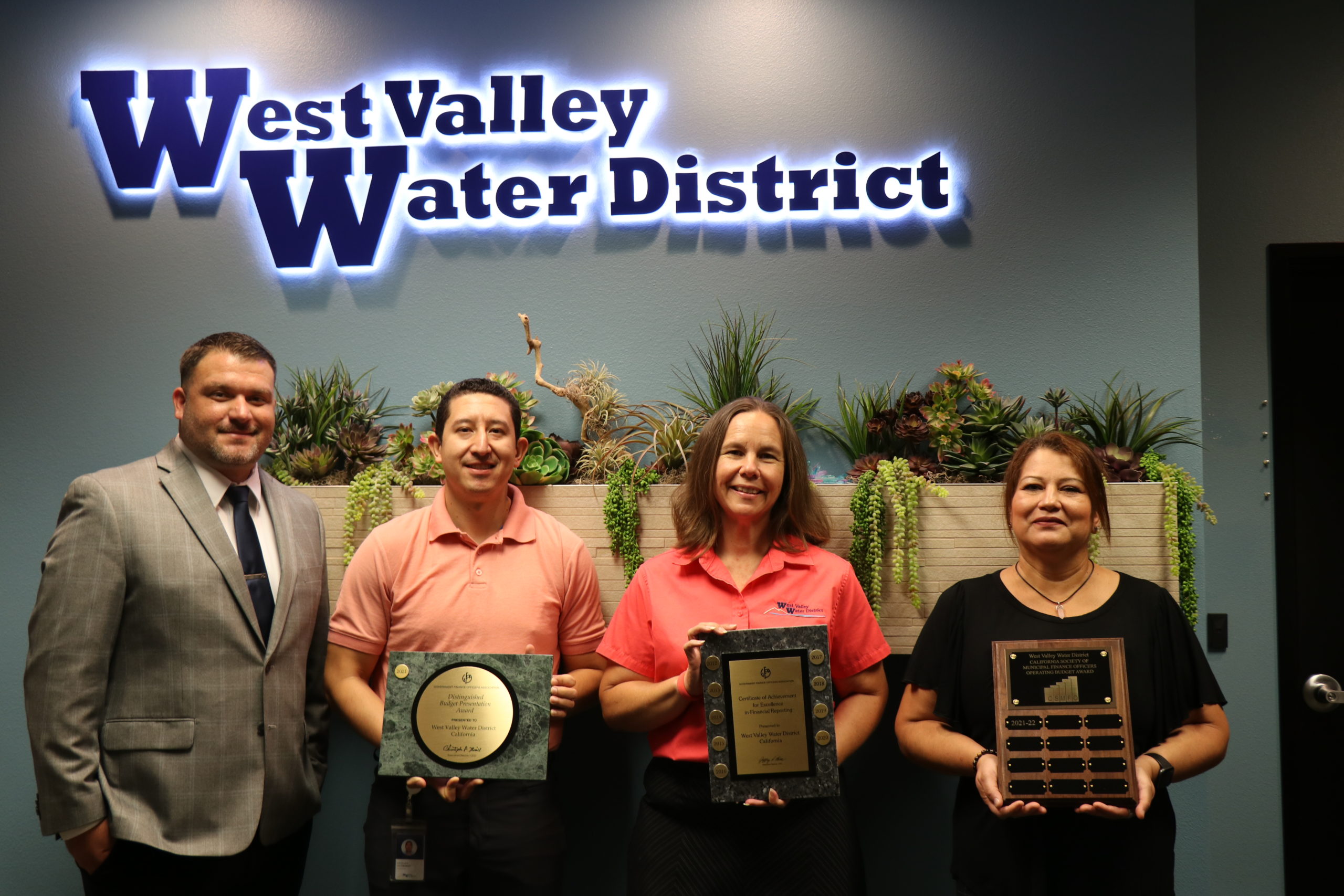WVWD Earns Financial Reporting Award - Association of California Water ...