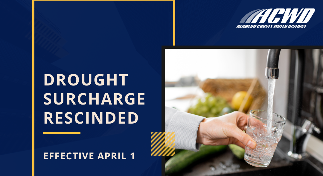 Alameda County Water District Board of Directors Rescind Drought ...