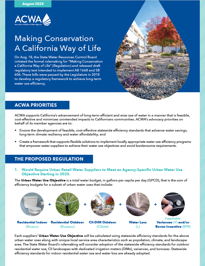 Making Conservation a Way of Life Regulation - Association of ...