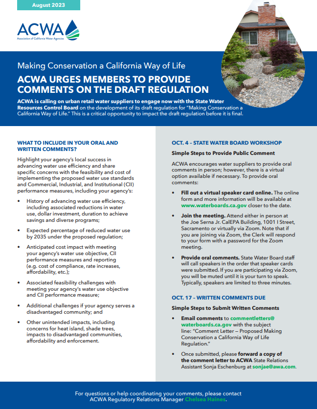 Making Conservation a California Way of Life Call to Action ...