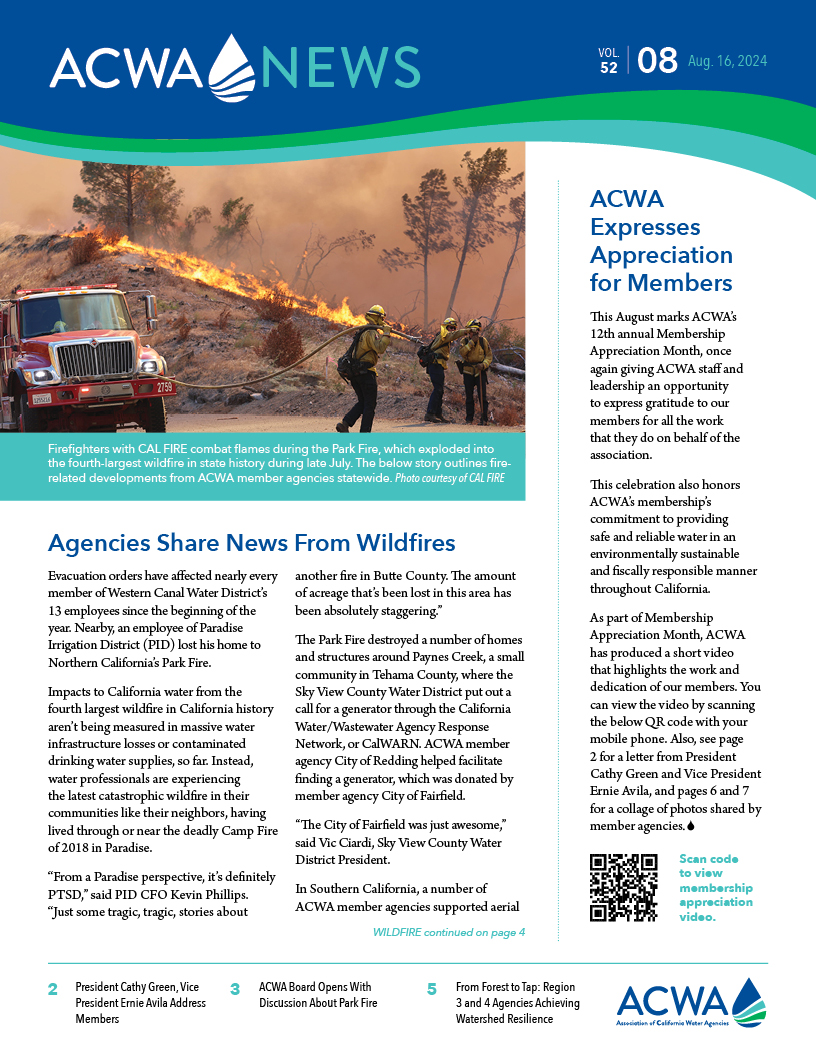 August 16, 2024 ACWA News Available - Association of California Water ... August 16, 2024 ACWA News Available - Association of California Water ...