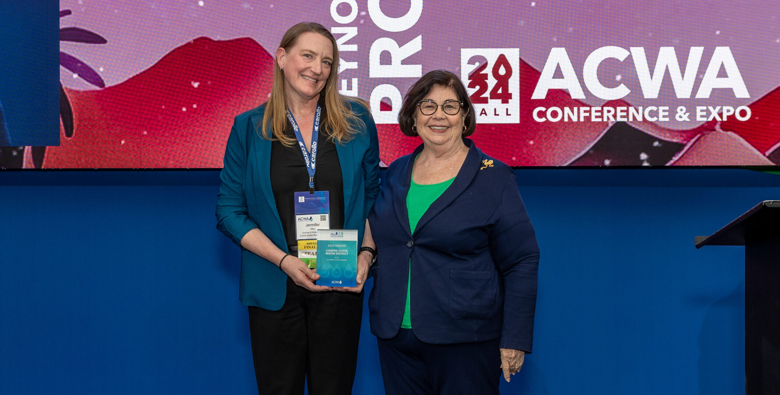 ACWA Presents CCWD With 2024 Excellence in Communication Award ...